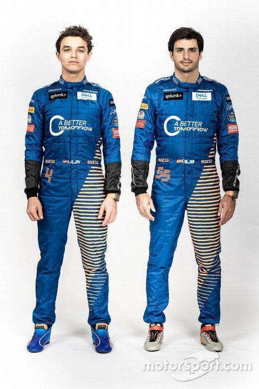 Carlos Sainz Jr. McLaren Lando Norris F1 Racing Suit – SAM WEARS